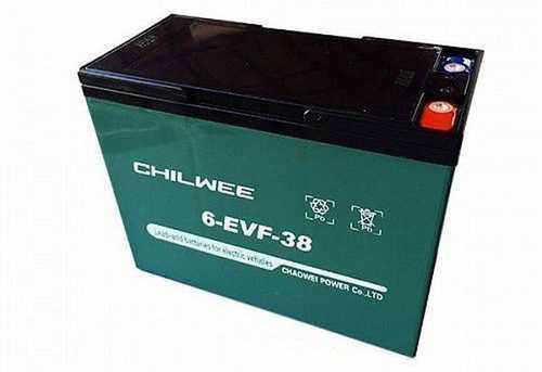 Аккумулятор тяговый Chilwee 6-EVF-38 12B C20-44A/ч