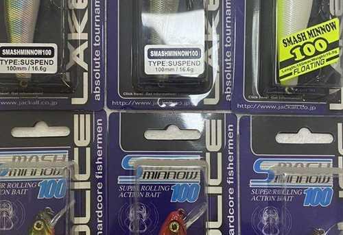 Воблер Jackall Smash Minnow 100SP