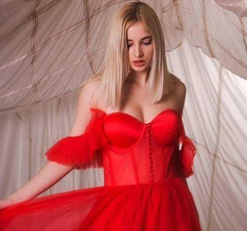 Вечернее платье "Вероника red"
