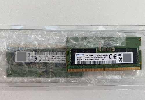 Оперативная память samsung для ноутбука DDR5 16gb