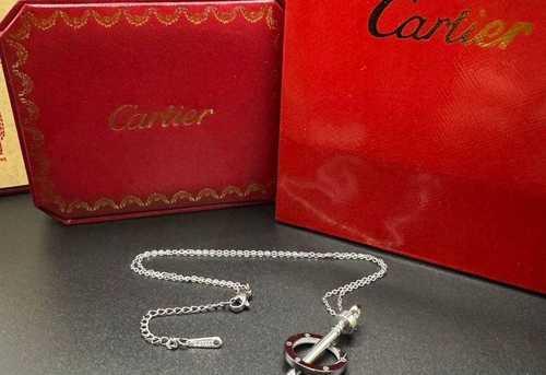 Cartier цепочка серебро(премиум)
