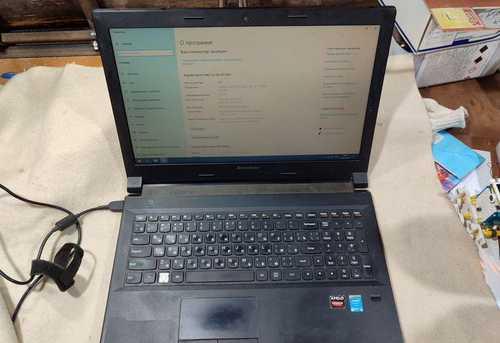 Ноутбук lenovo b50-70