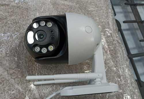 Уличная купольная поворотная IP камера