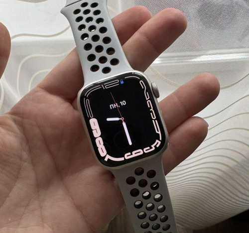 Часы apple watch 7 41 mm nike