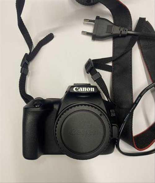 Зеркальный фотоаппарат canon eos 250d Festima.Ru частные объявления