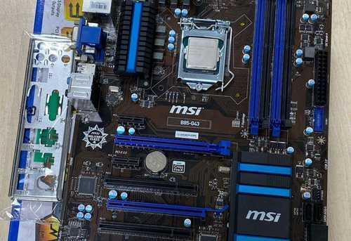 Материнская плата MSI B85-G43 s1150