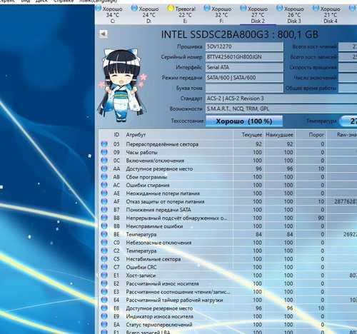 Ssd intel s3700