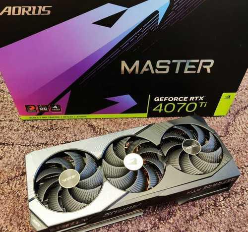 Gigabyte RTX 4070 Ti Aorus Master 12gb