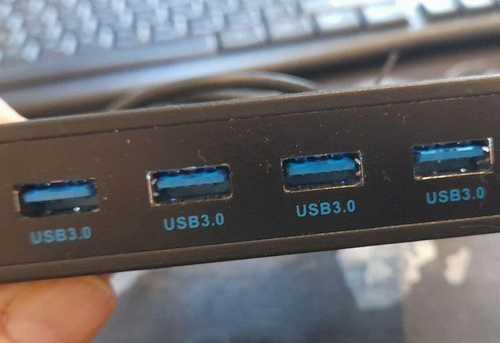 USB 3,0 на PCI-E панель