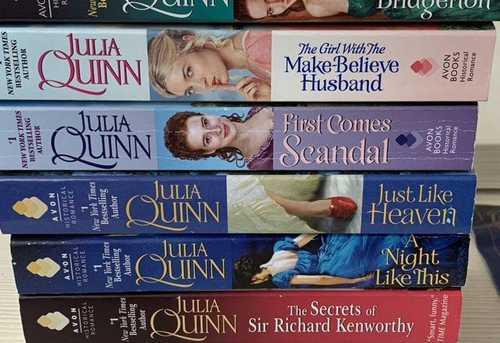 Книги на английском Julia Quinn, Bridgerton