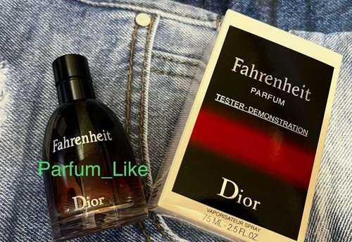 Dior Fahrenheit Parfum Тестер