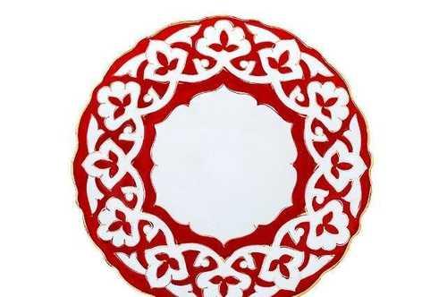 Тарелка Красная Пахта Turon Porcelain 17.5см