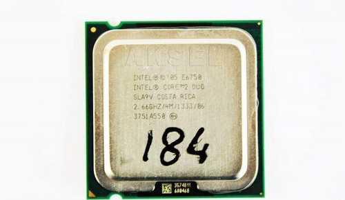 Процессор 775 Intel Core 2 Duo E6750