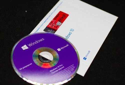 Windows 10 pro DVD OEI (конверт)