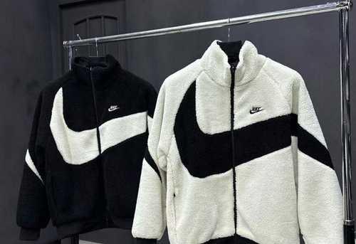 Куртка барашка Nike двухсторонняя
