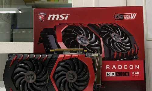 Видеокарта MSi RX480 8GB