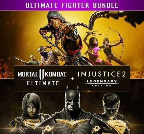 Mortal Kombat 11 Ultimate  Injustice 2 Leg PS4/PS5