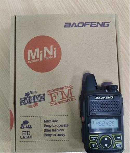 Baofeng рация BF-T1 мини с дефектом заряда