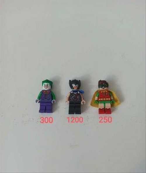 Lego Минифигурки Super Heroes (Marvel + DC)
