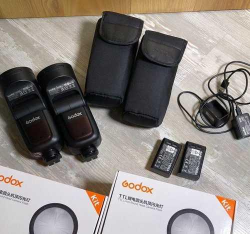 Вспышка godox v1 s для sony