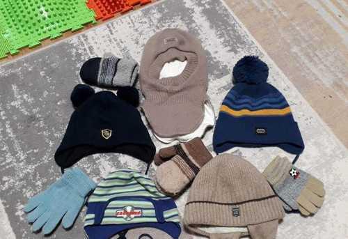 Детские шапки и перчатки пакетом