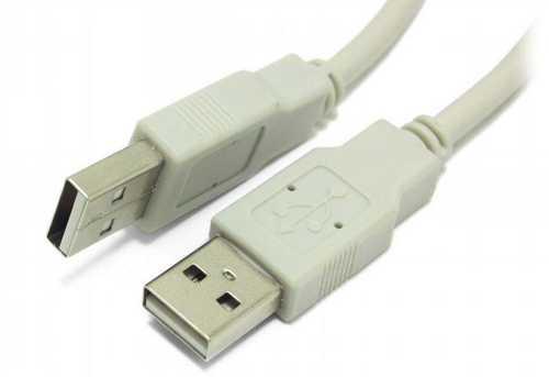 Кабель USB2.0 тип А(m) -A(m) 1,8м. #44259