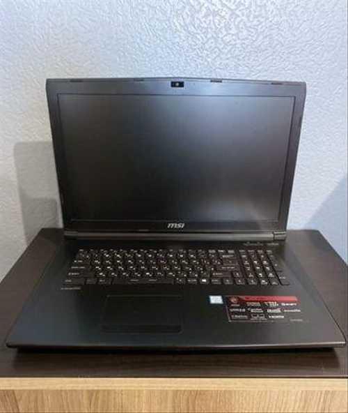Ноутбук msi Gl72 6QD 17”