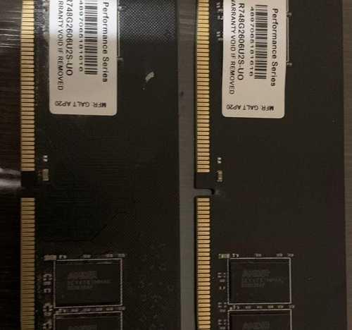 Оперативная память ddr4 16gb, две по 8gb