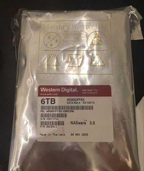 HDD WD Red Pro 6TB