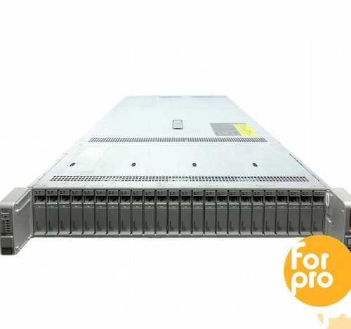 Сервер cisco UCS c240 M4 24SFF 2xE5-2620v4 256GB