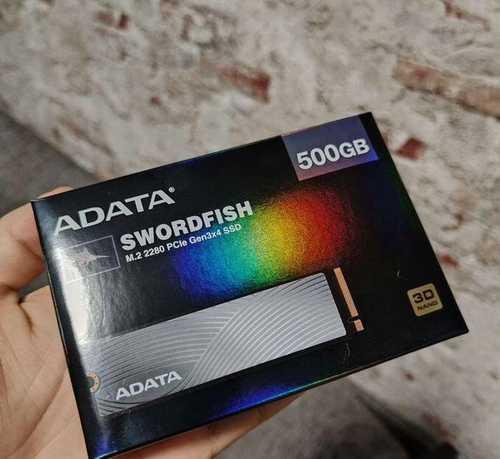 SSD диск adata Swordfish 500Gb Nvme