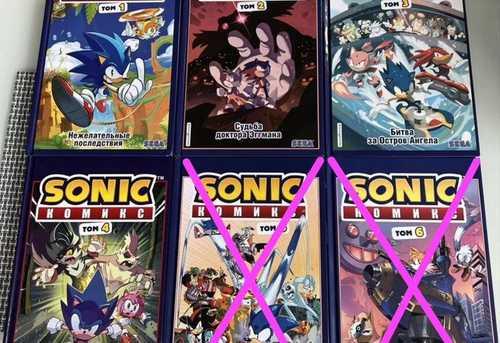 Sonic Комикс 1, 2, 3, 4 том