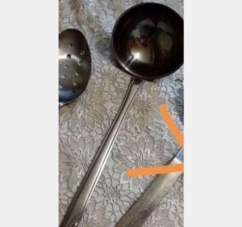 Поварёшка из нержавейки СССР