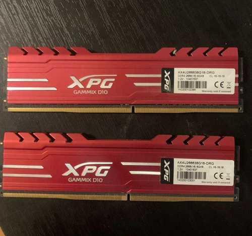 Оперативная память ddr4 16gb