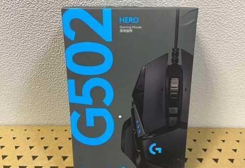 Игровая мышь logitech g502 hero black новая