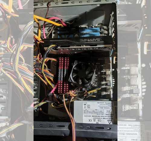 Продам игровой компьютер i5/rx580/16gb без hdd