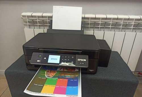Принтер мфу Epson xp-442 c WiFi и снпч 3в1