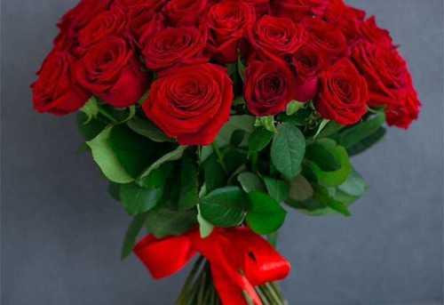 Цветы Доставка розы красные