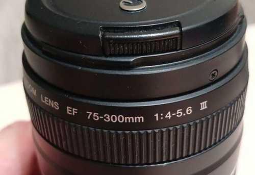 Объектив Canon EF 75-300 mm 1:4-5.6 III