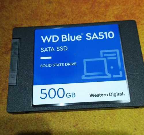 SSD Western Digital 500gb blue