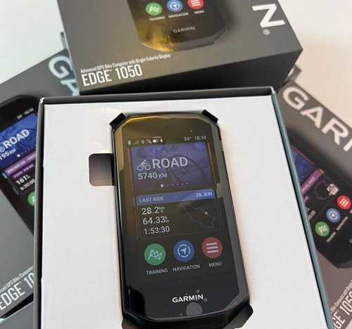 Новый велокомпьютер Garmin Edge 1050