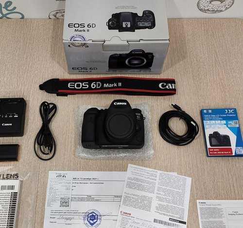 Canon eos 6D Mark II EAC(рст)как новый