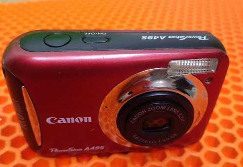 Фотоаппарат Canon powershot A495