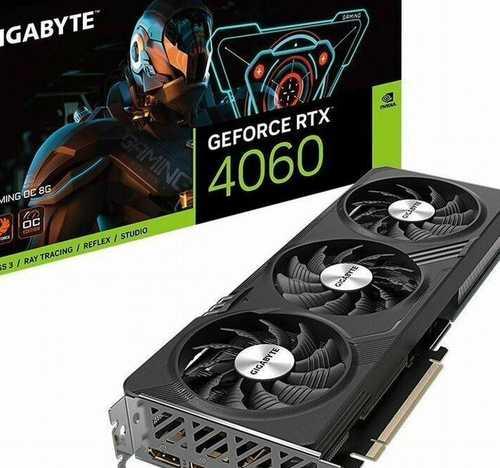 Видеокарта gigabyte GeForce RTX 4060 gaming