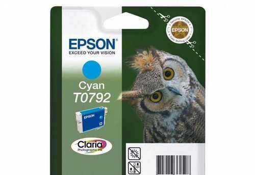 Картридж epson T0792 Струйный Голубой 1345стр, C13