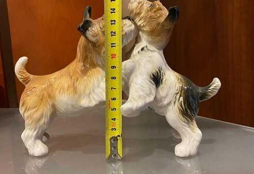 Фарфоровые статуэтки собак германия