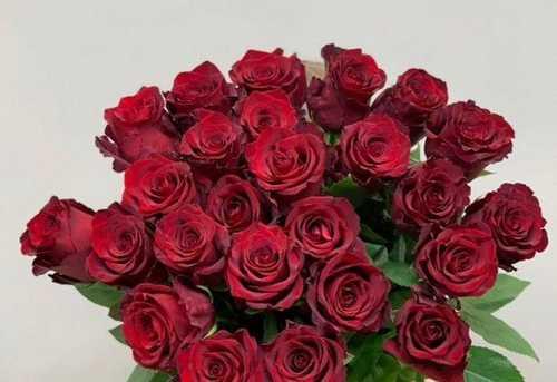 Букет 25 красных роз с доставкой