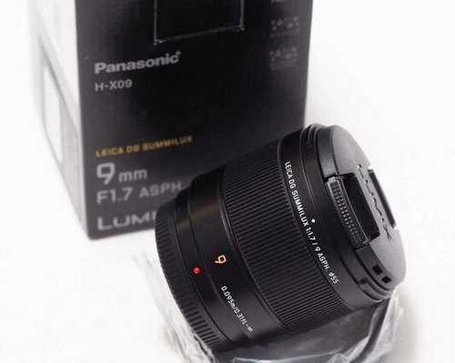 Новый Panasonic Leica 9/1.7