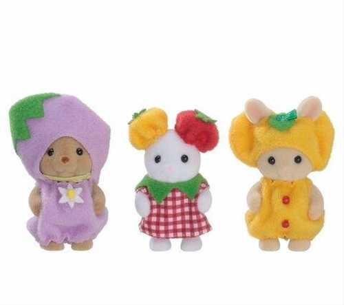 Новый Набор Sylvanian Families Малыши в разноцве