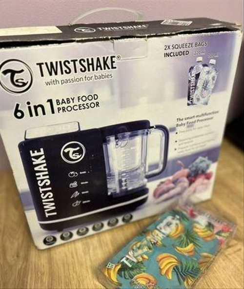 Пароварка-Блендер Twistshake 6в1